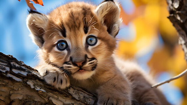 Baby Cougar Cubs