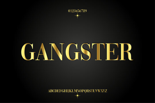 Gangster Font Images – Browse 932 Stock Photos, Vectors, and Video ...