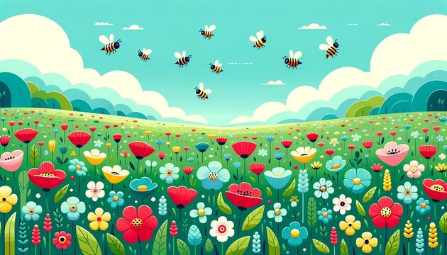 "Cartoon Flowers" Images – Browse 561 Stock Photos, Vectors, and Video ...