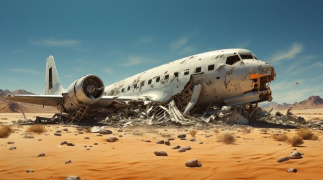 Plane Crash Desert Images – Browse 1,959 Stock Photos, Vectors, and ...