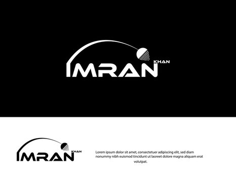 Imran Khan Name Logo