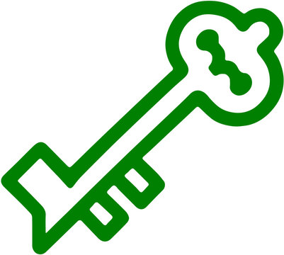 Key Icon Png Green