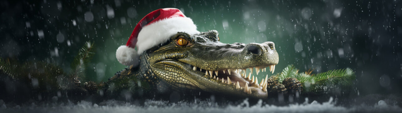 Christmas Crocodile Images – Browse 2,042 Stock Photos, Vectors, and ...