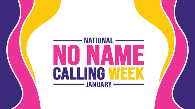 No Name Calling Posters