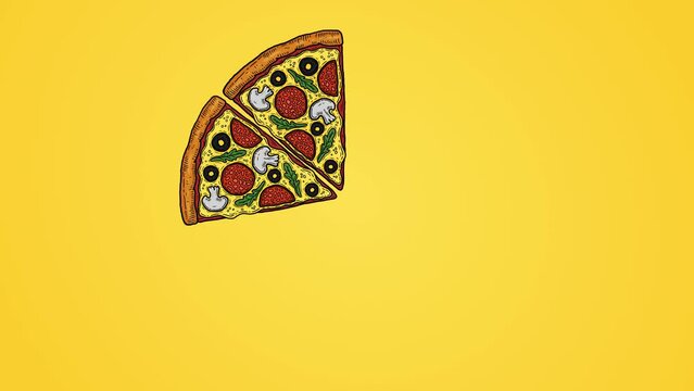 Animated Pizza Background