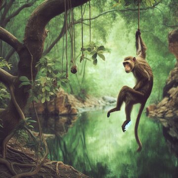 Hanging Monkey Images – Browse 16,951 Stock Photos, Vectors, and Video ...