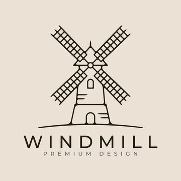 windmill logo design