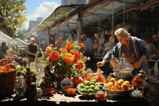 "Market Scene" Images – Browse 1,302 Stock Photos, Vectors, and Video ...