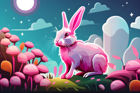 "Pink Rabbit" Images – Browse 427 Stock Photos, Vectors, and Video ...