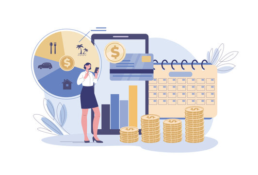 Expenses Cartoon Images – Browse 18,158 Stock Photos, Vectors, and ...