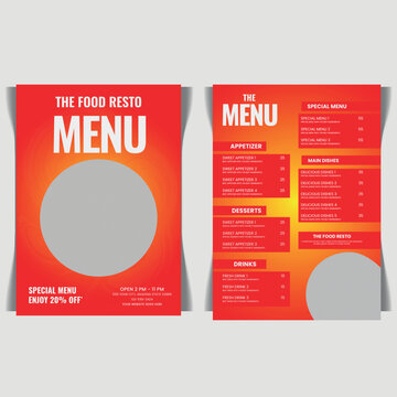 Menu Template"」の写真素材 | 8,050件の無料イラスト画像 | Adobe Stock