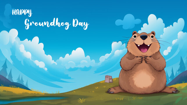 "Happy Groundhog Day" Images – Browse 594 Stock Photos, Vectors, and ...