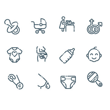 Baby Clothes Icons Bilder – Durchsuchen 258,440 Archivfotos ...