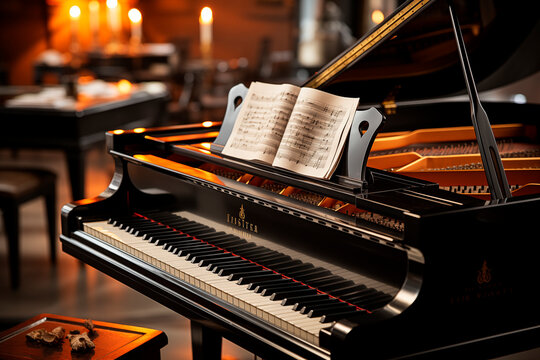 Beautiful Piano Wallpaper
