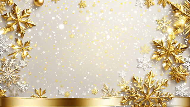 Golden Snowflake Border Images – Browse 31,562 Stock Photos, Vectors ...