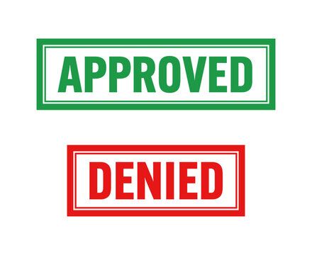 Approved Denied Stamp Images – Browse 5,752 Stock Photos, Vectors, and ...