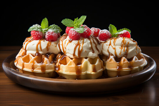 Imágenes de Wafles: descubre bancos de fotos, ilustraciones, vectores y ...