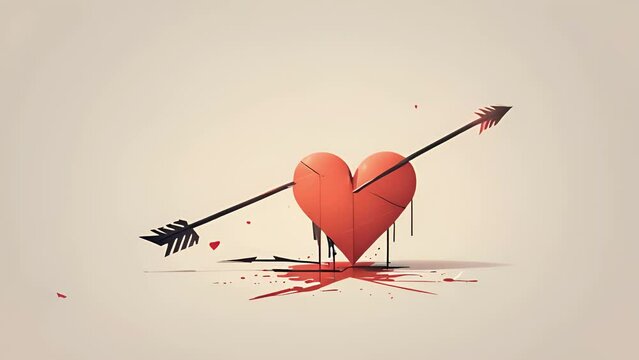 Arrow Through Heart Images – Browse 940 Stock Photos, Vectors, and ...
