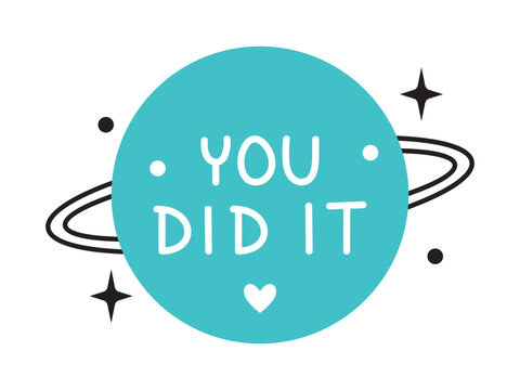 He Did It!