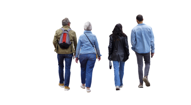 Personnes Marchant Png
