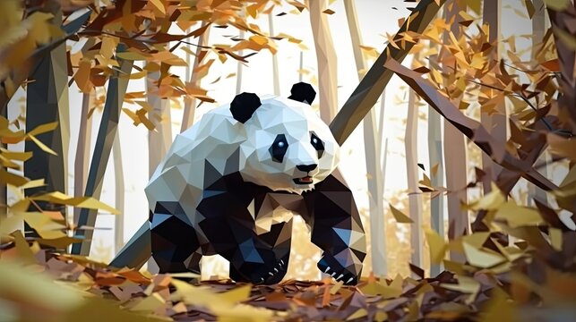 Panda Polygon Bilder – Durchsuchen 598 Archivfotos, Vektorgrafiken und ...
