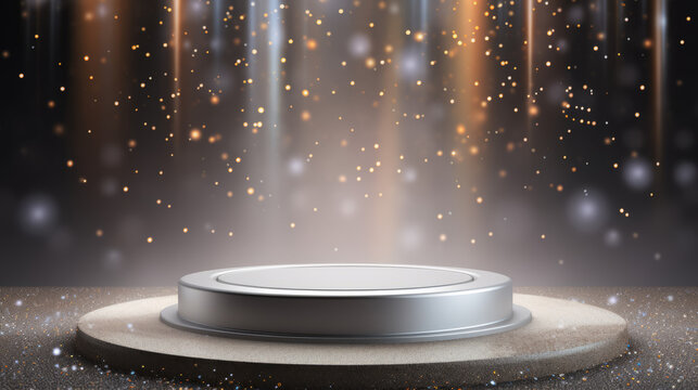 Stage Podium Silver Images – Browse 15,460 Stock Photos, Vectors, and ...