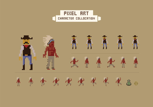 8-Bit Cowboy Images – Browse 414 Stock Photos, Vectors, and Video ...