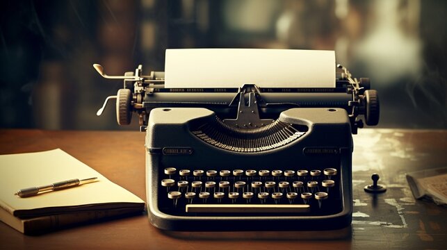 Typewriter With Paper Images – Browse 72,656 Stock Photos, Vectors, and ...
