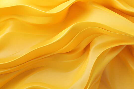 Yellow Pattern Fabric Texture