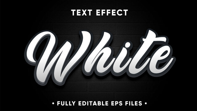 White 3D Text Effect Mockup Images – Browse 2,435 Stock Photos, Vectors ...