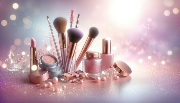 Beauty Makeup Background