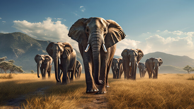 Elephant Tribe Wallpapers