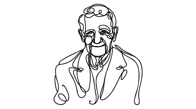 Old Man One Line Images – Browse 6,023 Stock Photos, Vectors, and Video ...