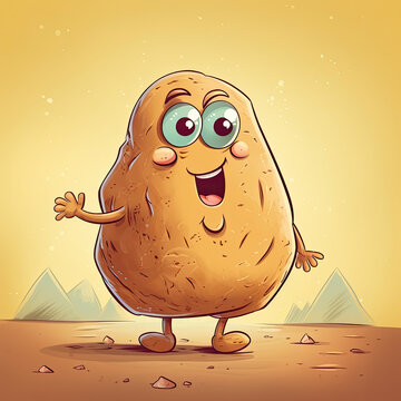 "Potato Cartoon" Images – Browse 278 Stock Photos, Vectors, and Video ...