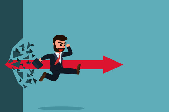 Break Through Wall Cartoon Images – Browse 2,265 Stock Photos, Vectors ...