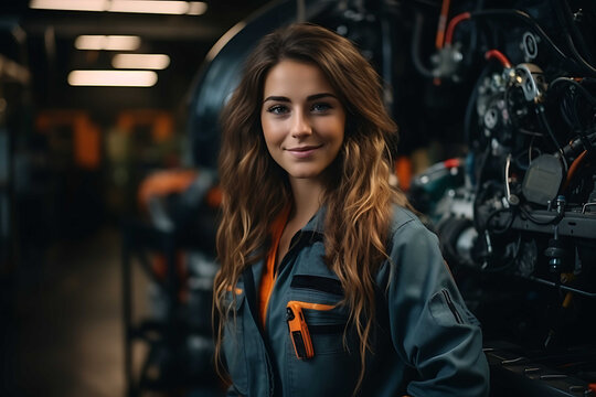 "Woman Mechanic"-Bilder: Stock-Fotos & -Videos. | Adobe Stock