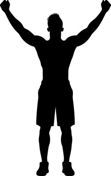 Arms Up Silhouette Images – Browse 36,997 Stock Photos, Vectors, and ...