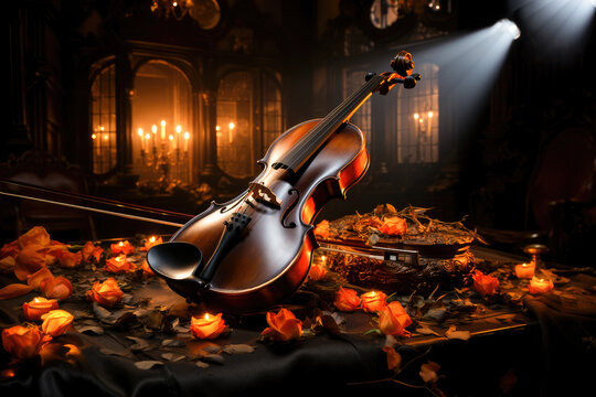 Violin And Candlelight Images – Browse 134 Stock Photos, Vectors, and ...