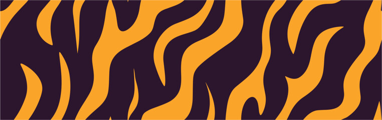 Sewing fabric with Seamless tiger stripe print for clothing or print ...