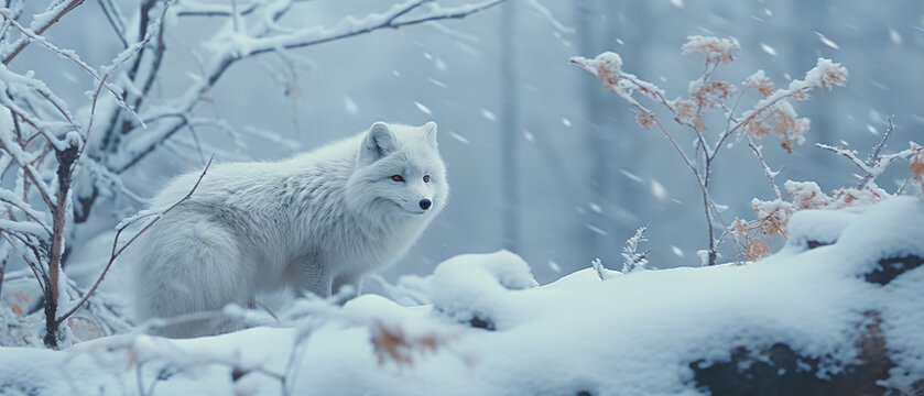 White Fox 1920x1200 Wallpapersfox