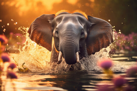 "Happy Elephant" Images – Browse 658 Stock Photos, Vectors, and Video ...