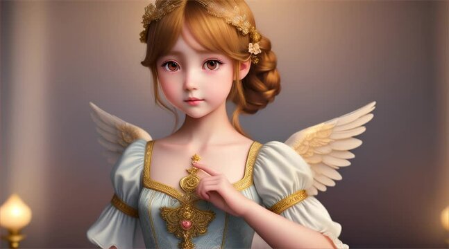 "Cute Angel" Images – Browse 598 Stock Photos, Vectors, and Video ...