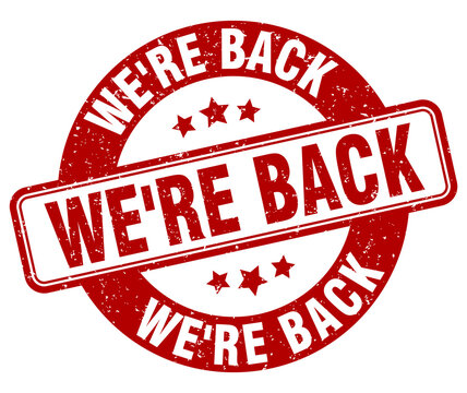 "We're Back" Images – Browse 308 Stock Photos, Vectors, and Video ...