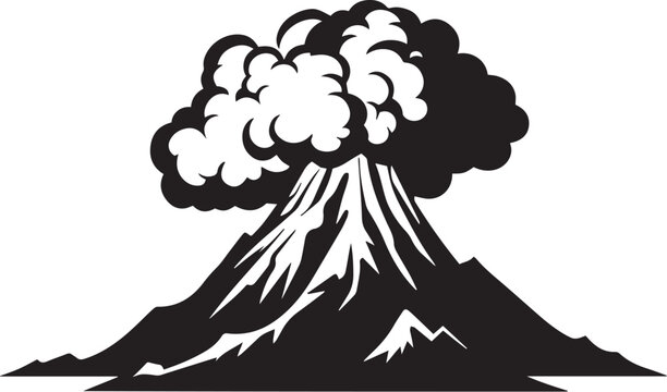 "Volcano Silhouette" Images – Browse 26 Stock Photos, Vectors, and ...