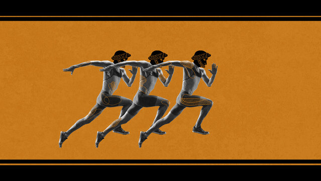 Ancient Greek Olympics Running