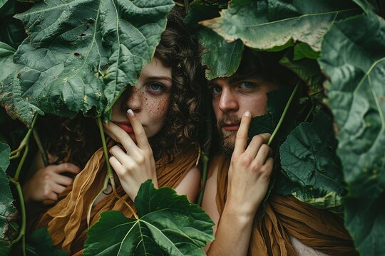 Adam And Eve In The Garden Of Eden Images – Browse 2,546 Stock Photos ...