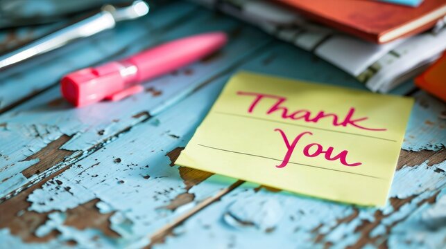 Thank You Sticky Note Images – Browse 2,680 Stock Photos, Vectors, and ...