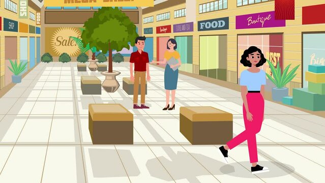 Shopping Mall Cartoon Images – Browse 26,735 Stock Photos, Vectors, and ...
