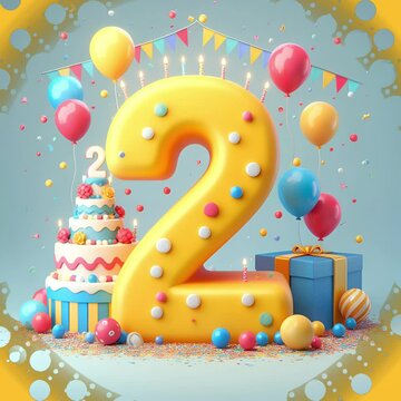 2Nd Birthday Images – Browse 13,003 Stock Photos, Vectors, and Video ...