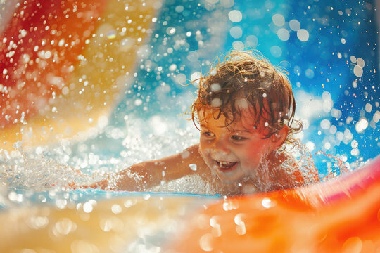 Inflatable Water Slide 이미지 – 찾아보기 3,831 스톡 사진, 벡터 및 비디오 | Adobe Stock